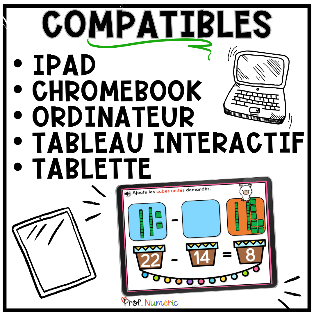 400 BOOM CARDS MATHS - 2e – Prof Numéric