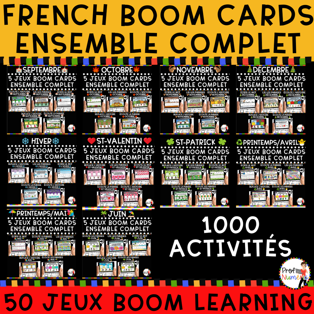 Boom Cards – Prof Numéric
